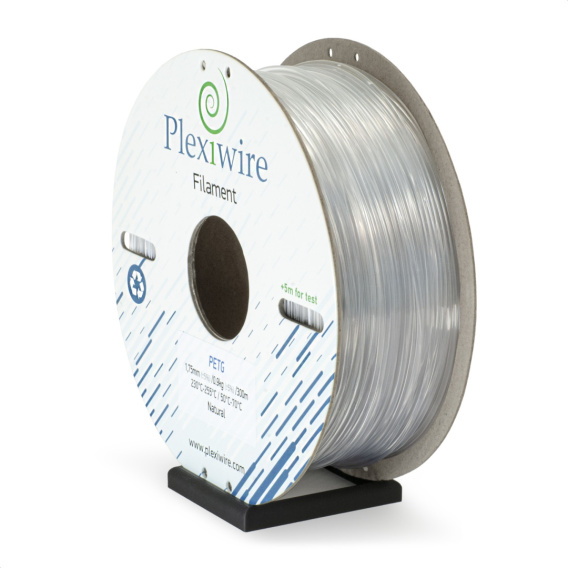 PETG filment Plexiwire 1,75mm Naturalny Transparent 0.9kg/300m | Sklep internetowy Plexiwire